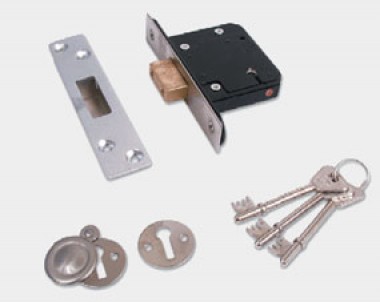 Handlehouse - 5 lever mortice deadlock BS3621 - keyed alike - Ref: LL4